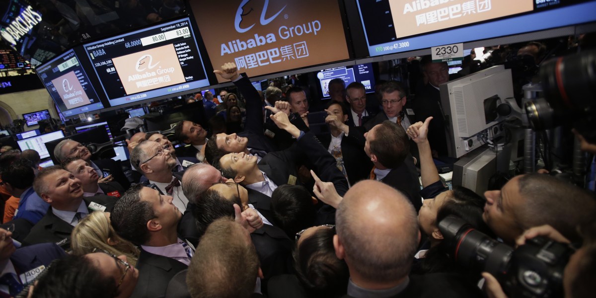China’s Alibaba launches record public stock offering | Fortune