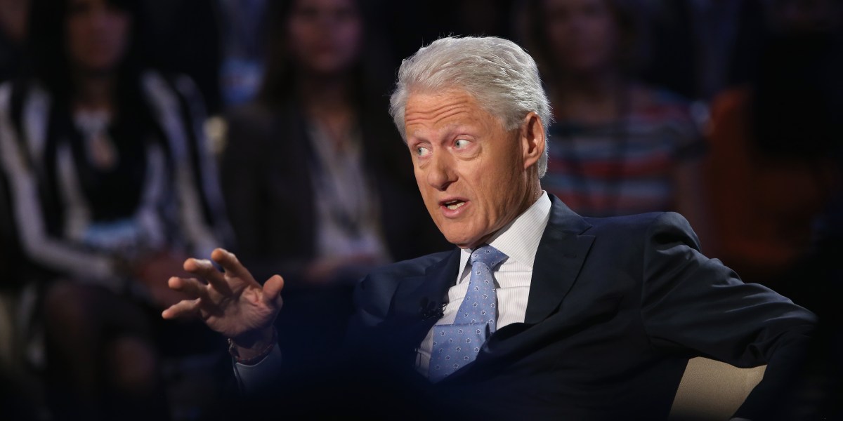 Clinton says corporate tax rate he approved needs to change | Fortune