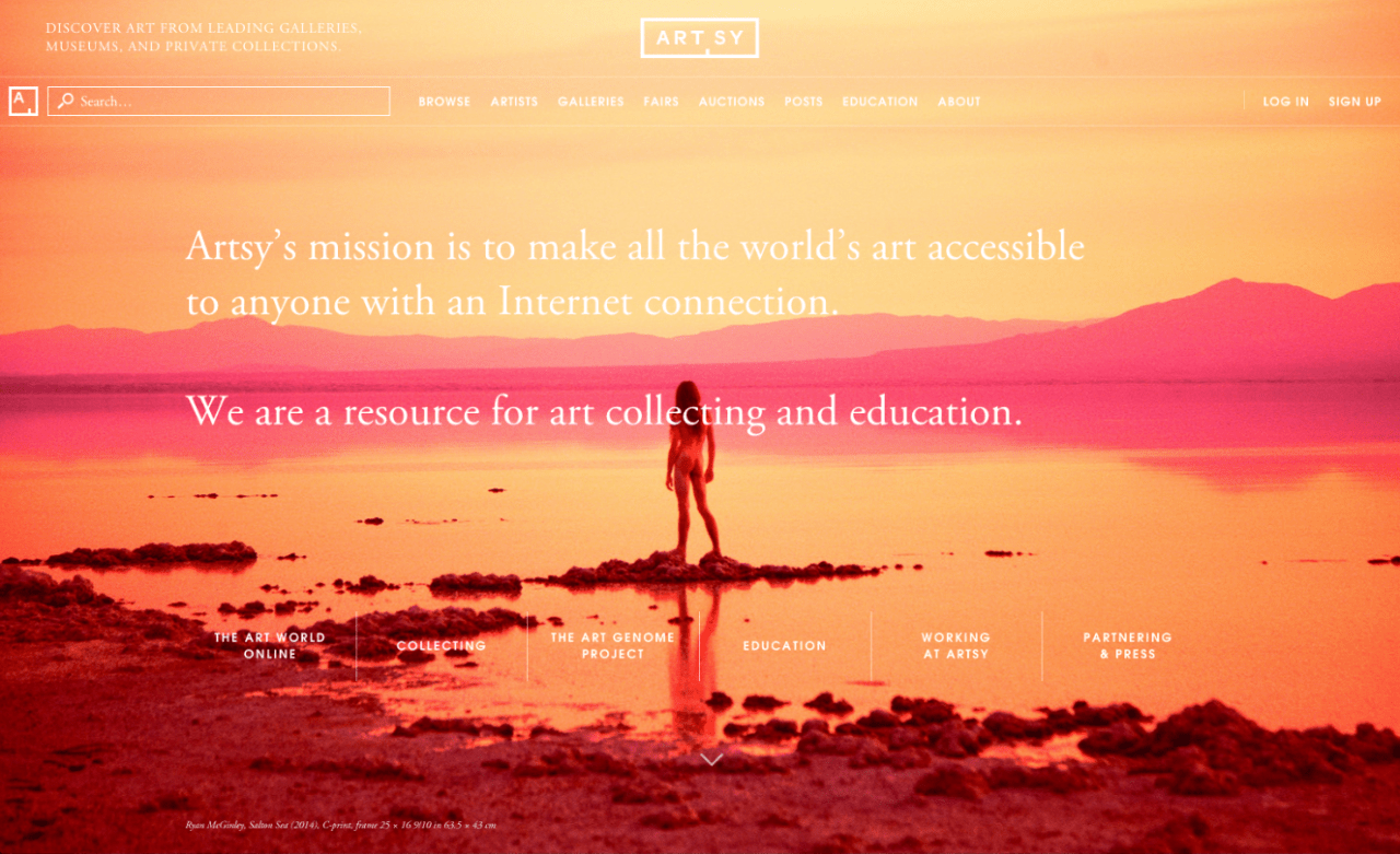 Artsy, a tech startup, lures art galleries and collectors online | Fortune