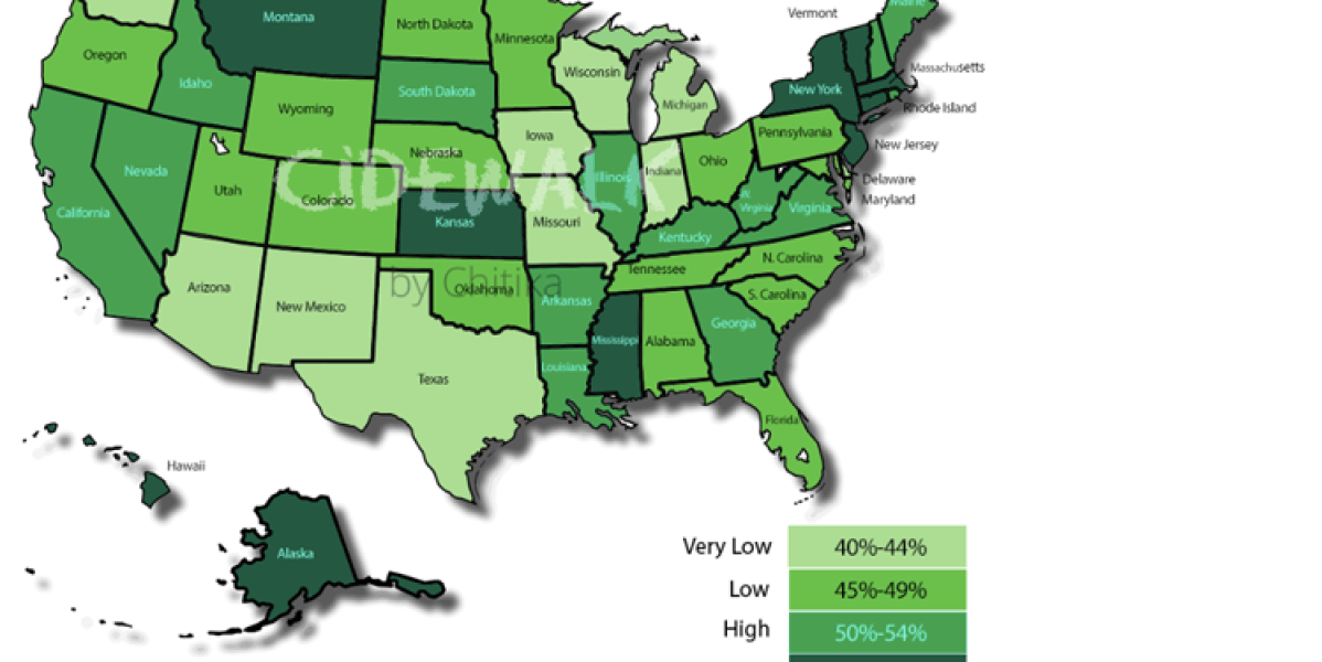 Map of the day: iPhone usage, state by state | Fortune