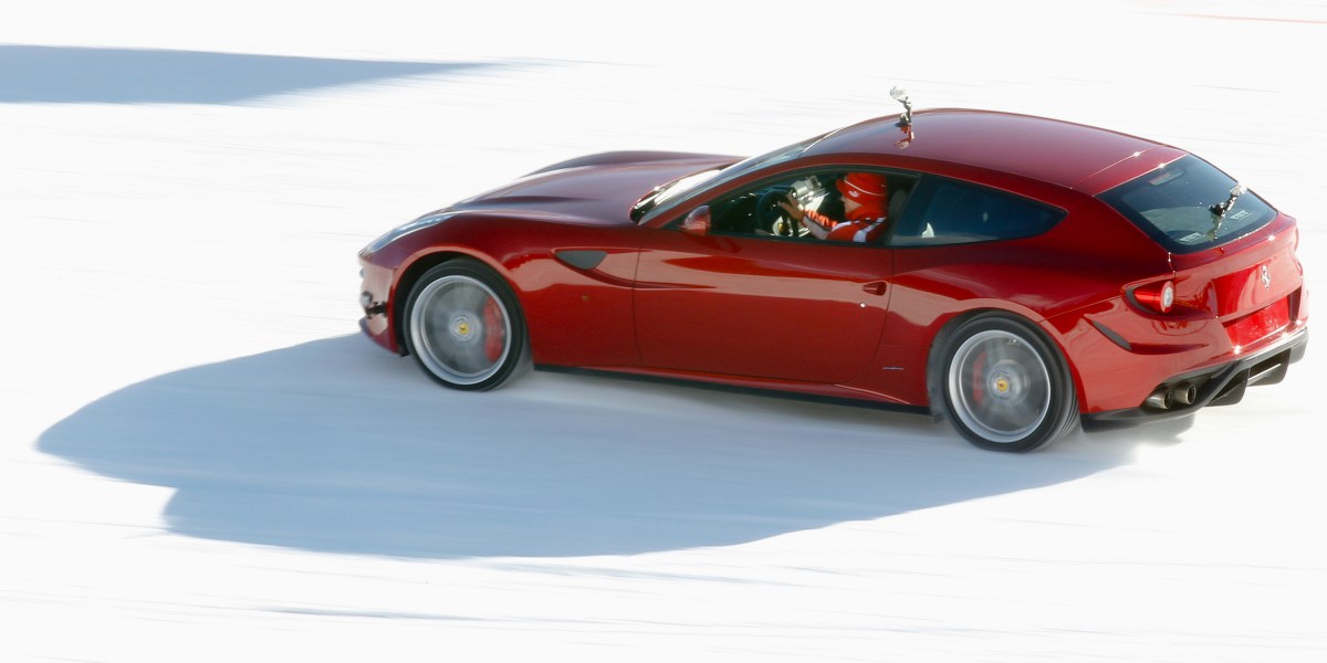 The Ferrari FF: A sports car that can kick snow and ice | Fortune