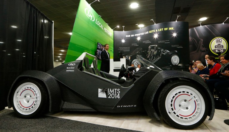 Local Motors shows Strati, the world’s first 3D-printed car | Fortune