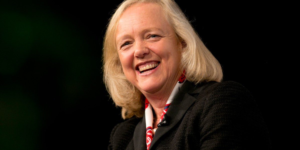 Meg Whitman is the wealthiest woman in tech | Fortune