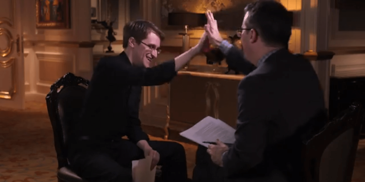 Edward Snowden's most outlandish interview yet | Fortune