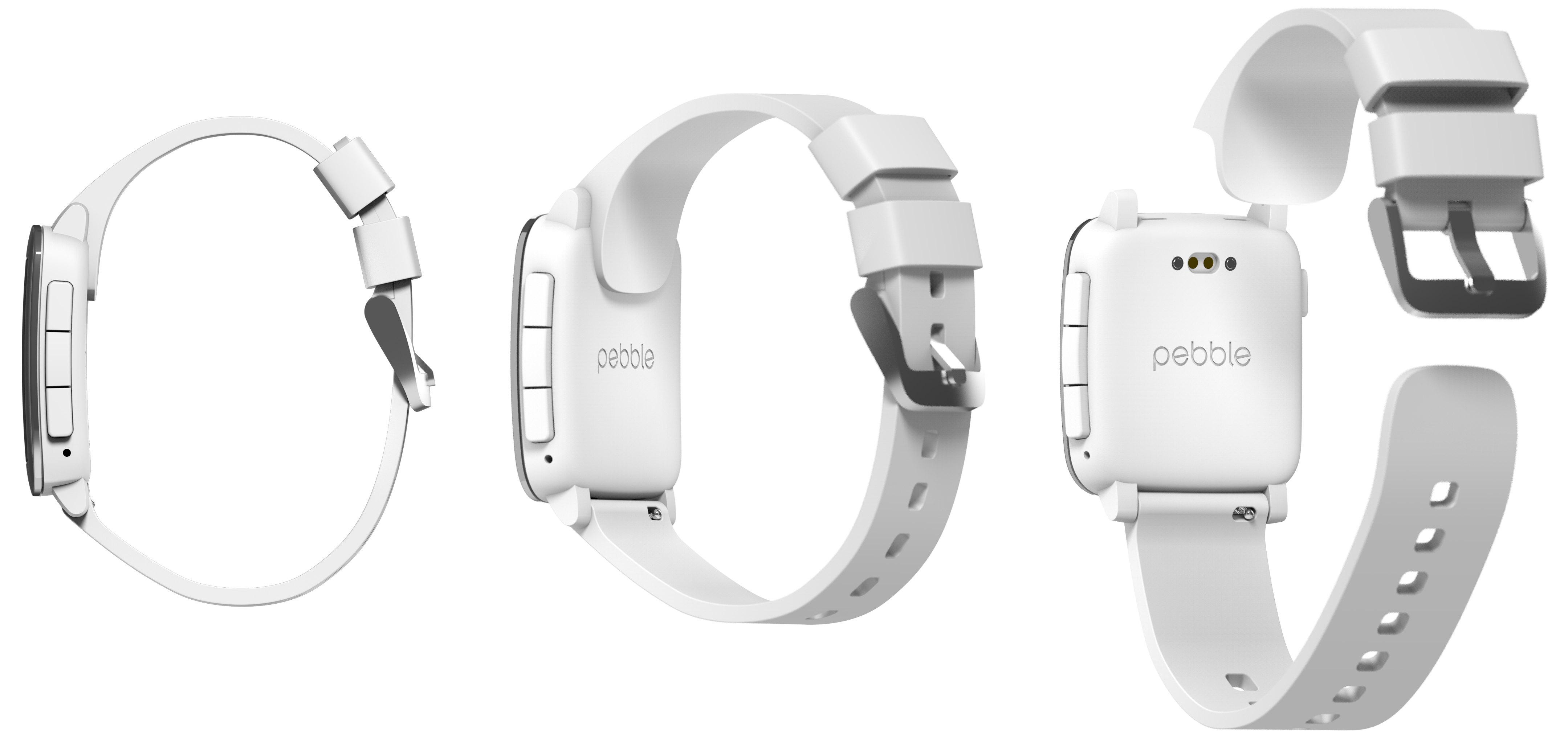Pebble Watch White