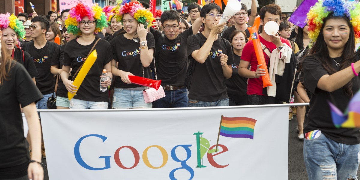 Google Joins Chorus Of Companies Backing LGBT Bill | Fortune