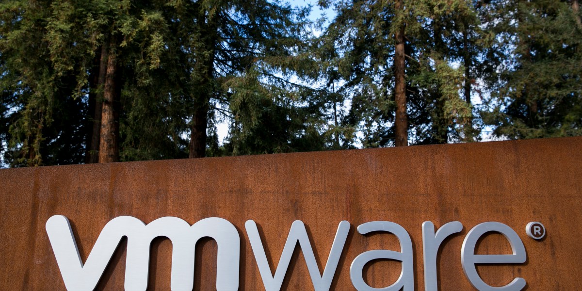 VMware Shares Drop Amid Possible Reverse Merger With Dell Technologies ...