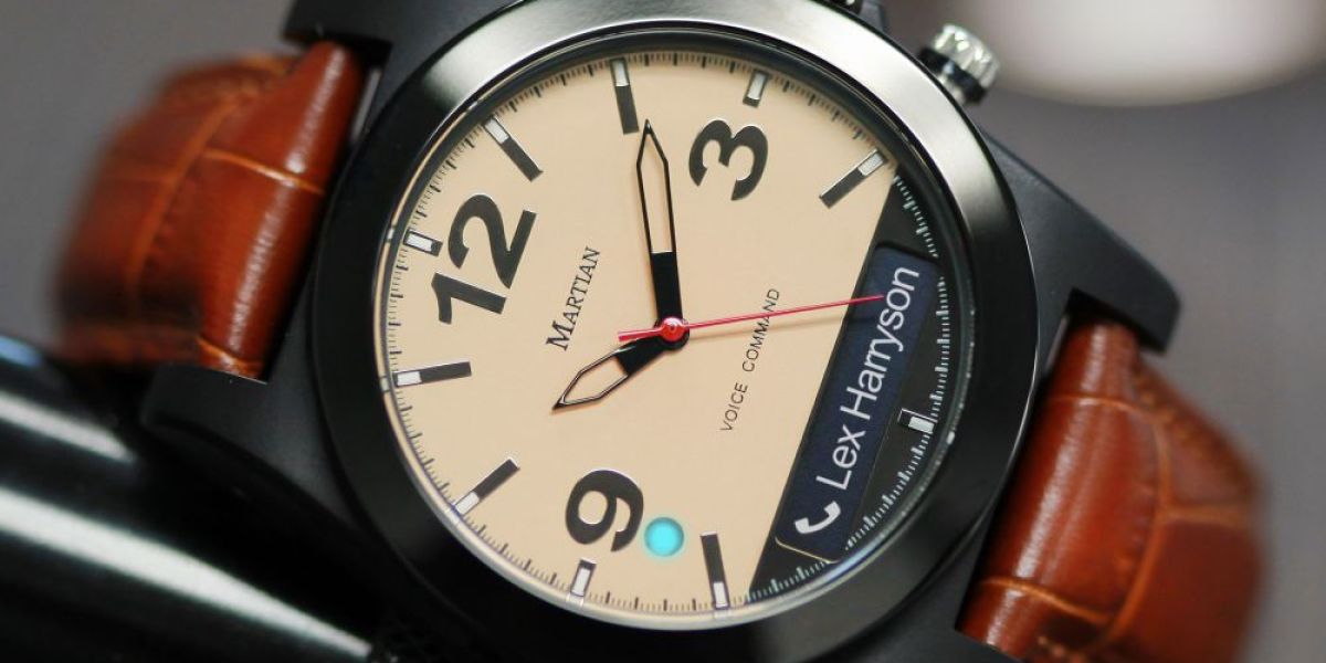 Meet the Martian Notifier, a smartwatch you can actually talk to | Fortune