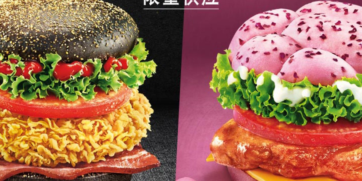 KFC China is making pink and black burgers | Fortune