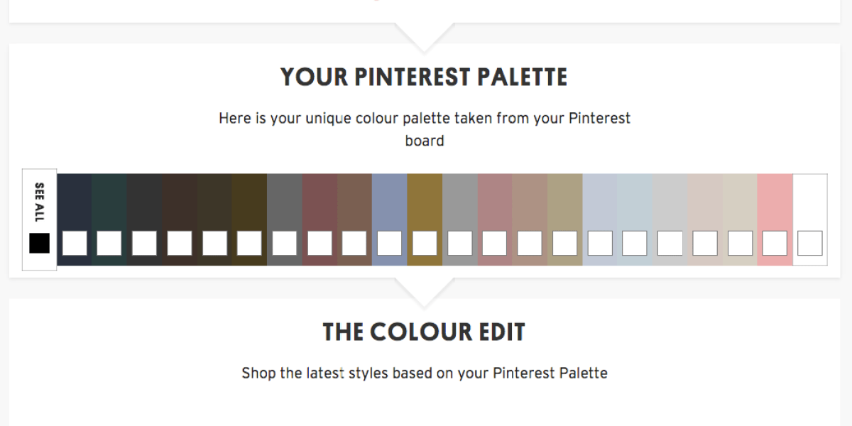Pinterest serves up personalized clothing recommendations on Topshop ...