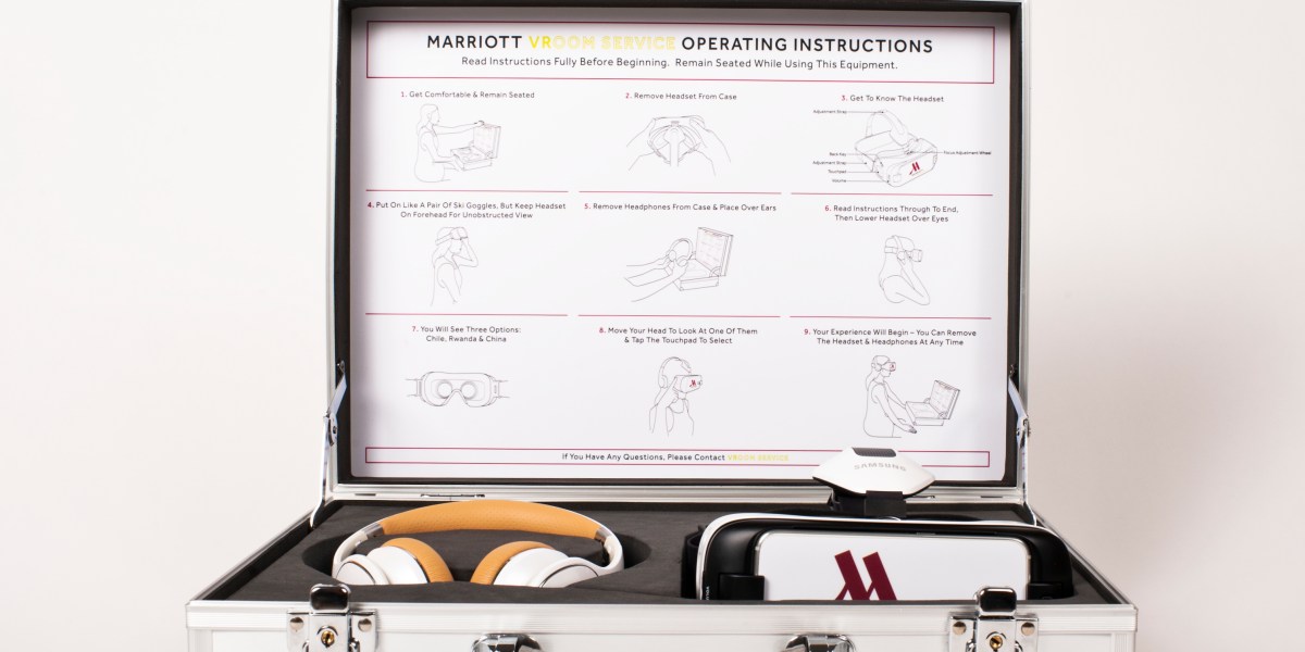 Marriott tests out virtual reality in hotel rooms | Fortune