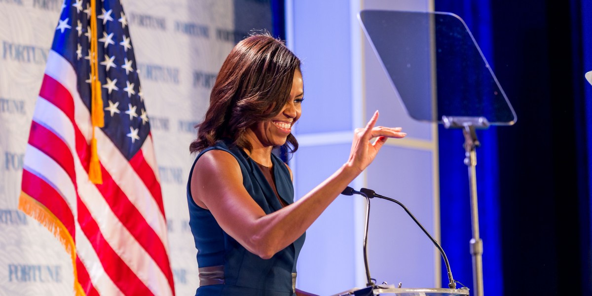 Michelle Obama: Fortune's Most Powerful Women show what women can do ...