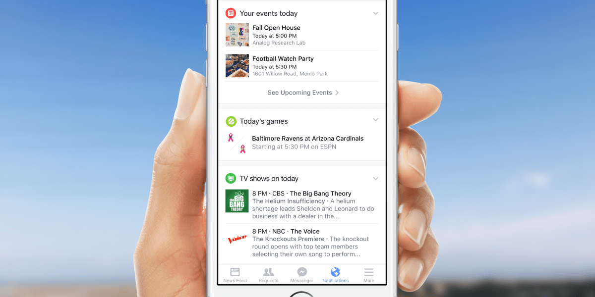 Facebook Adds Customization to Notifications Tab on Mobile | Fortune