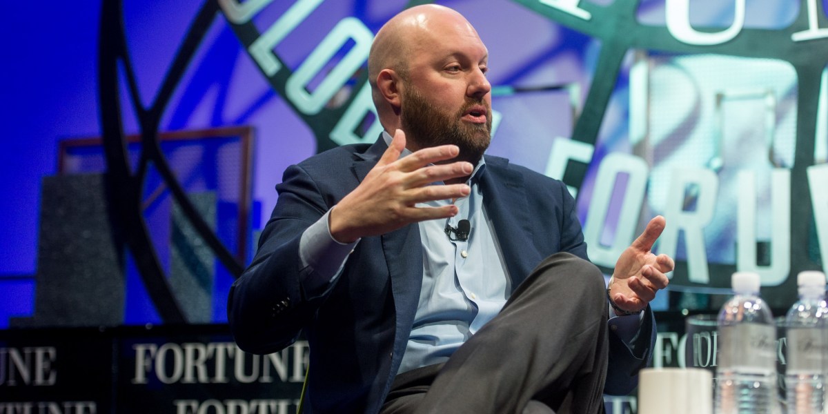 Marc Andreessen Doesn't Think We're in a Tech Bubble | Fortune