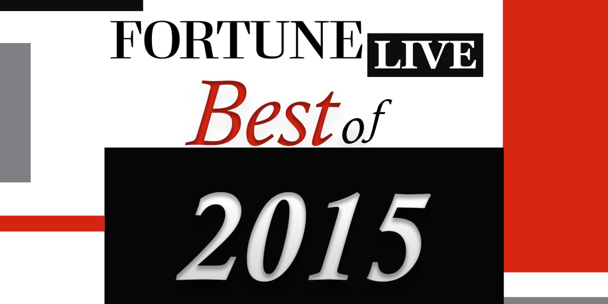Fortune Live, January 1: The Best of 2015 | Fortune