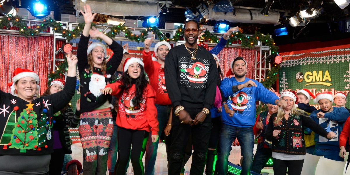 Rapper 2 Chainz Says He Sold $2 Million in Dabbing Santa Sweaters | Fortune