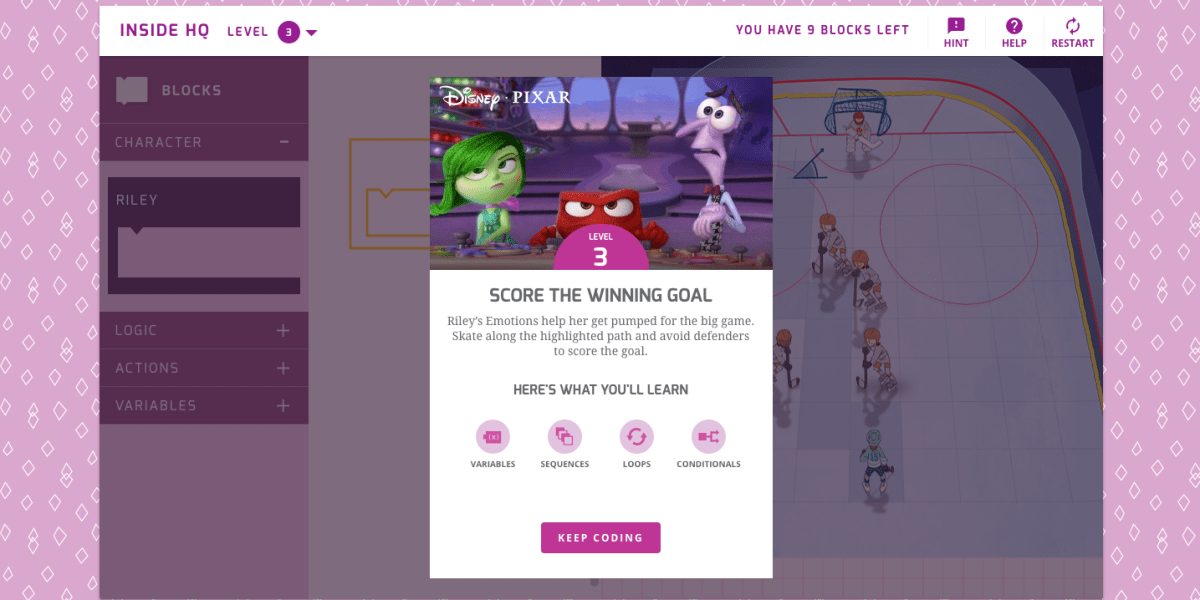 Pixar and Google Think 'Inside Out' Can Get More Girls Coding | Fortune