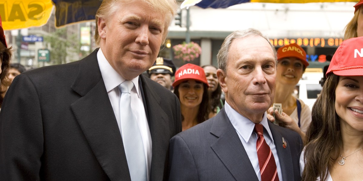Donald Trump Looks Forward To Running Against Michael Bloomberg | Fortune
