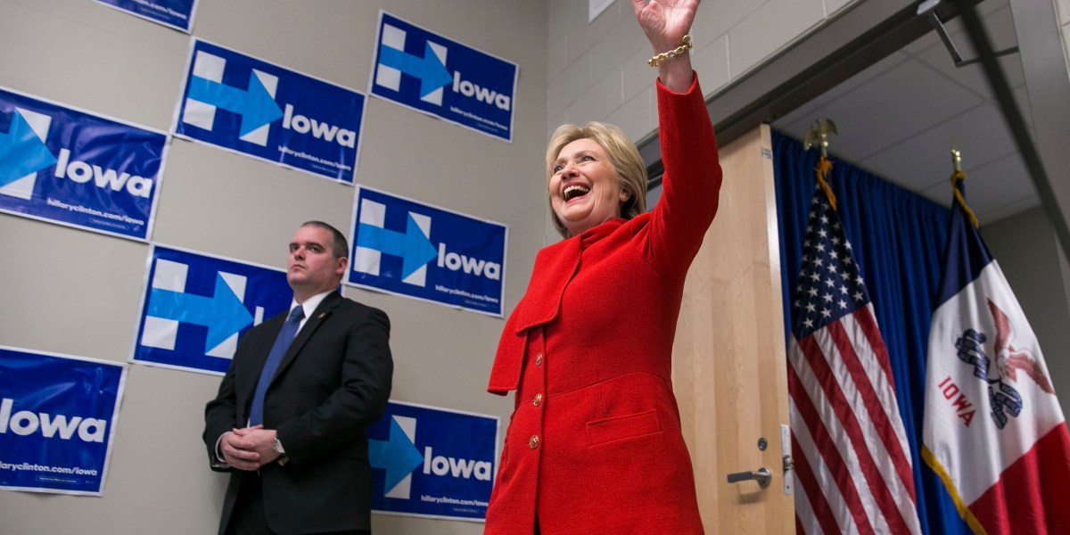 Hillary Clinton Is Calm and Confident In Closing Days of Iowa | Fortune