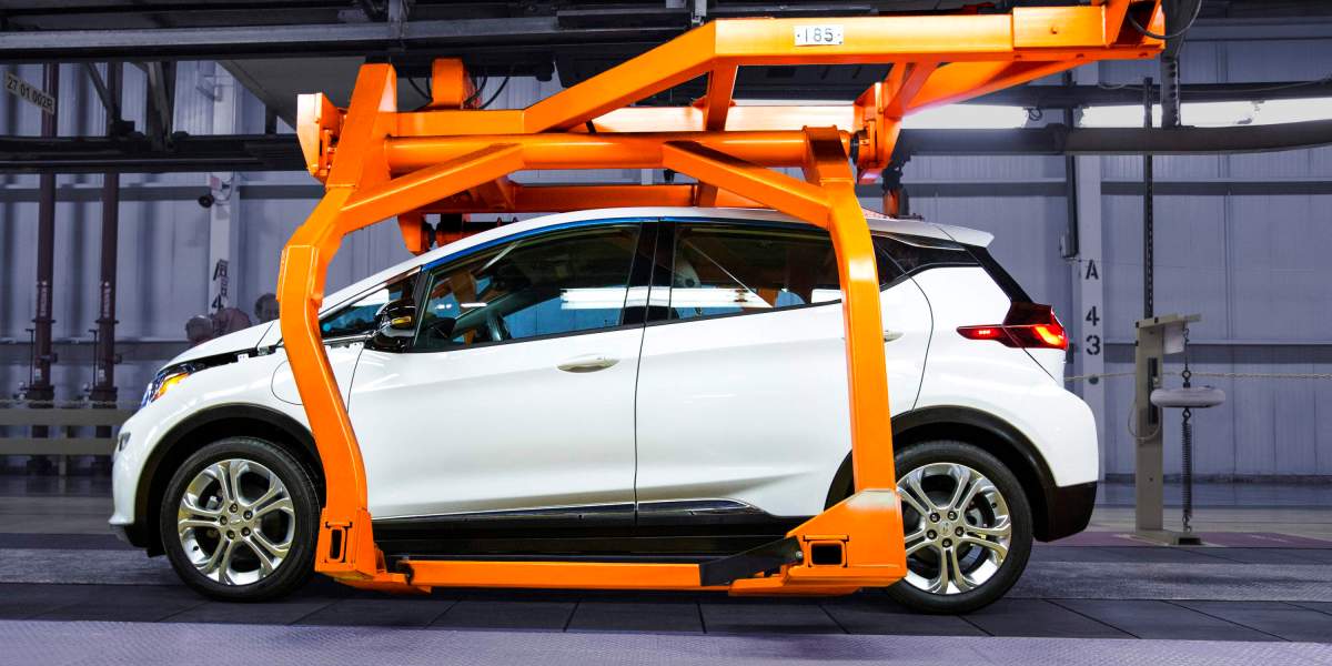 GM Just Sent Its First Chevy Bolt EV Down the Assembly Line | Fortune