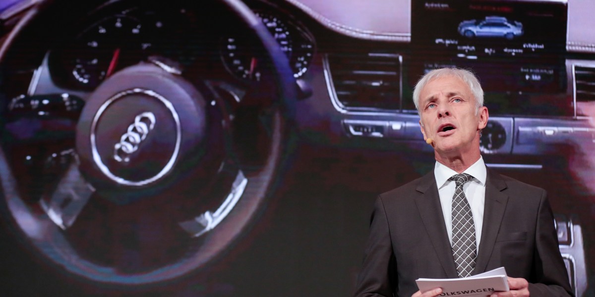 "Misunderstood" Müller Talks up Volkswagen's Digital Future | Fortune