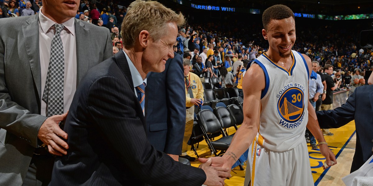 Why Steph Curry and Steve Kerr Are Great Leaders | Fortune