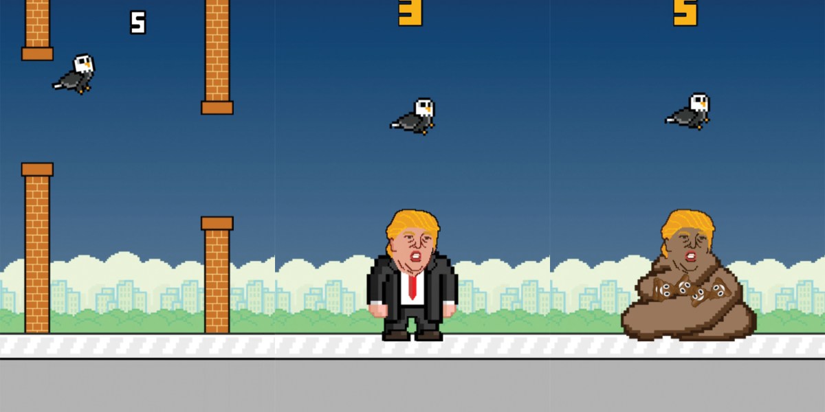 Donald 'Trump Dump' Game Has Been Downloaded More Than 1 Million Times ...
