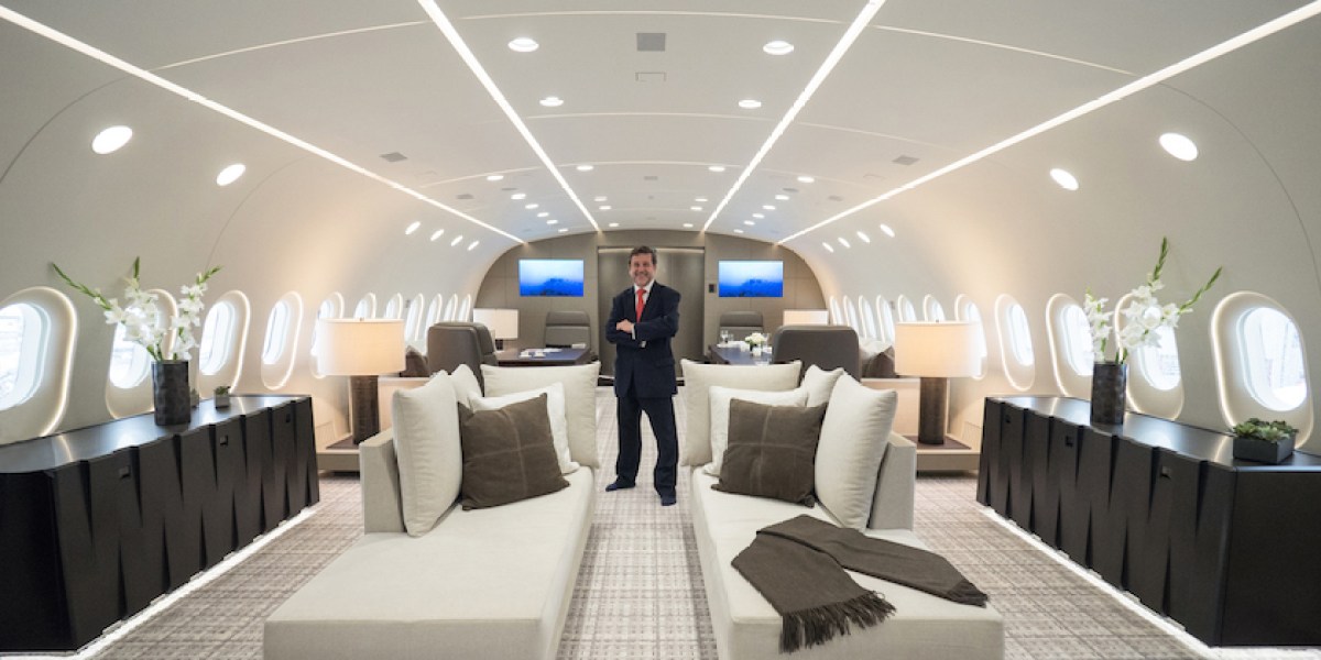 Meet The Man Who Turns Commercial Jets Into Airborne Palaces | Fortune