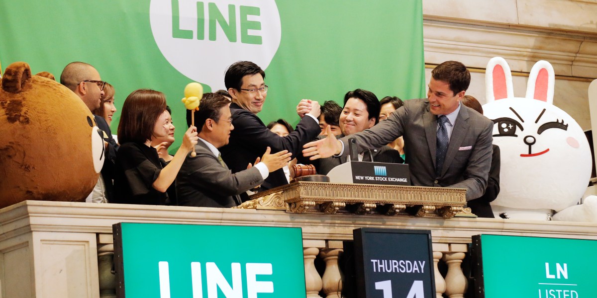 Japanese Messaging App Line Is Soaring After Its Wall Street Debut ...