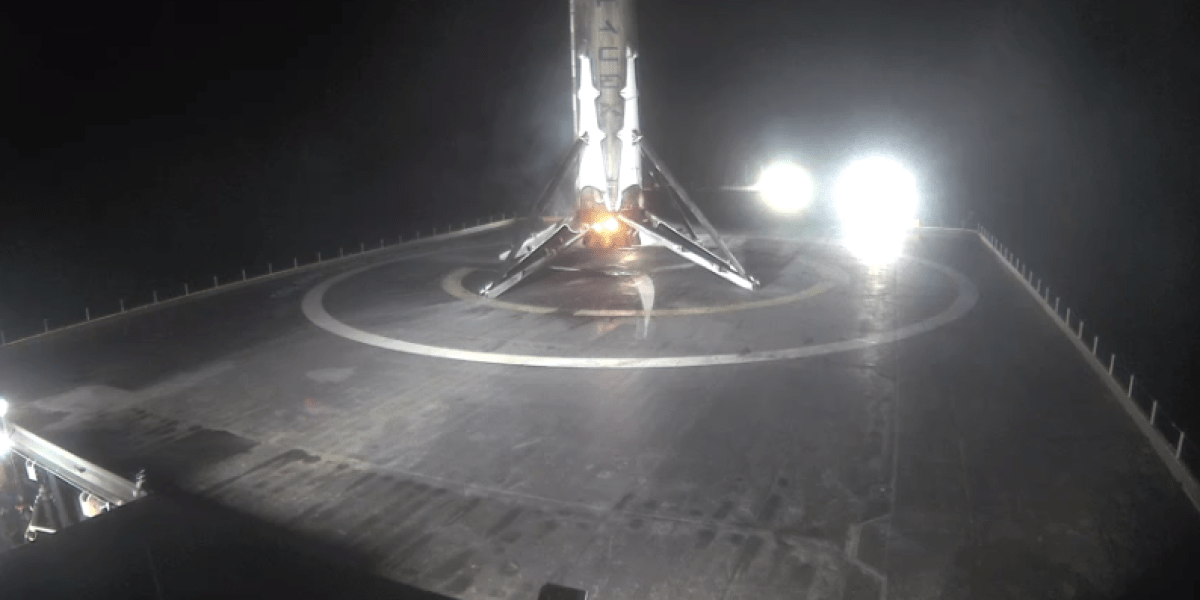 Elon Musk's SpaceX Just Landed Another Rocket On Its Ship | Fortune