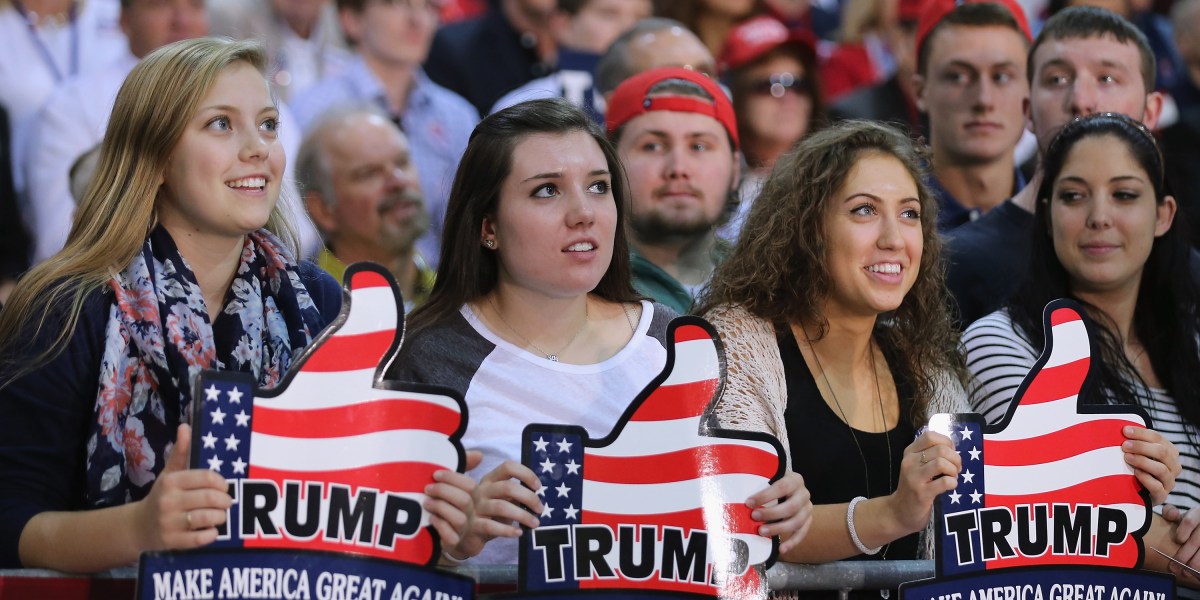 This 1 Chart Shows How Many Women Would Vote for Donald Trump Today ...