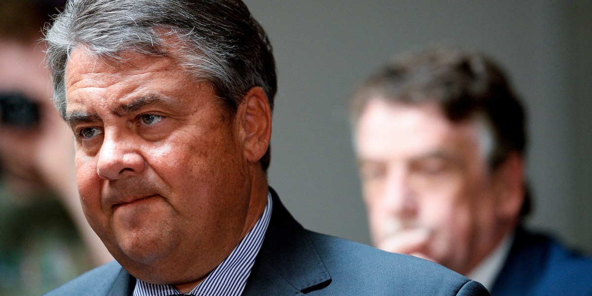 Germany's Gabriel Says EU Break-up No Longer Unthinkable | Fortune