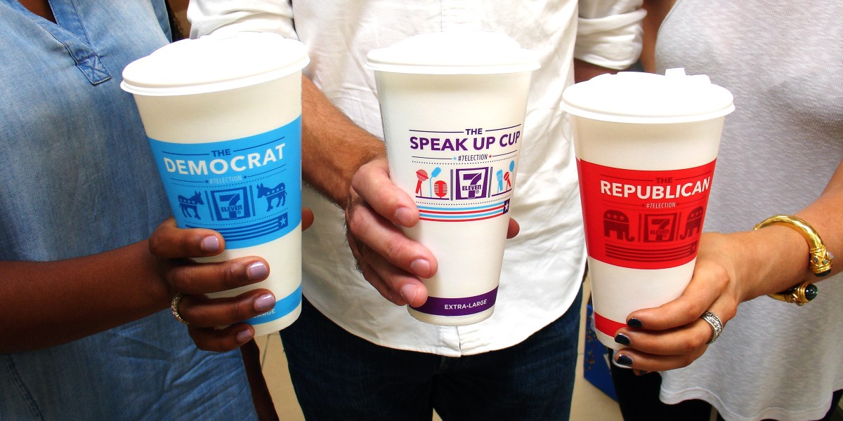 7-Eleven Launches Fifth Quadrennial '7-Election' Coffee Poll | Fortune