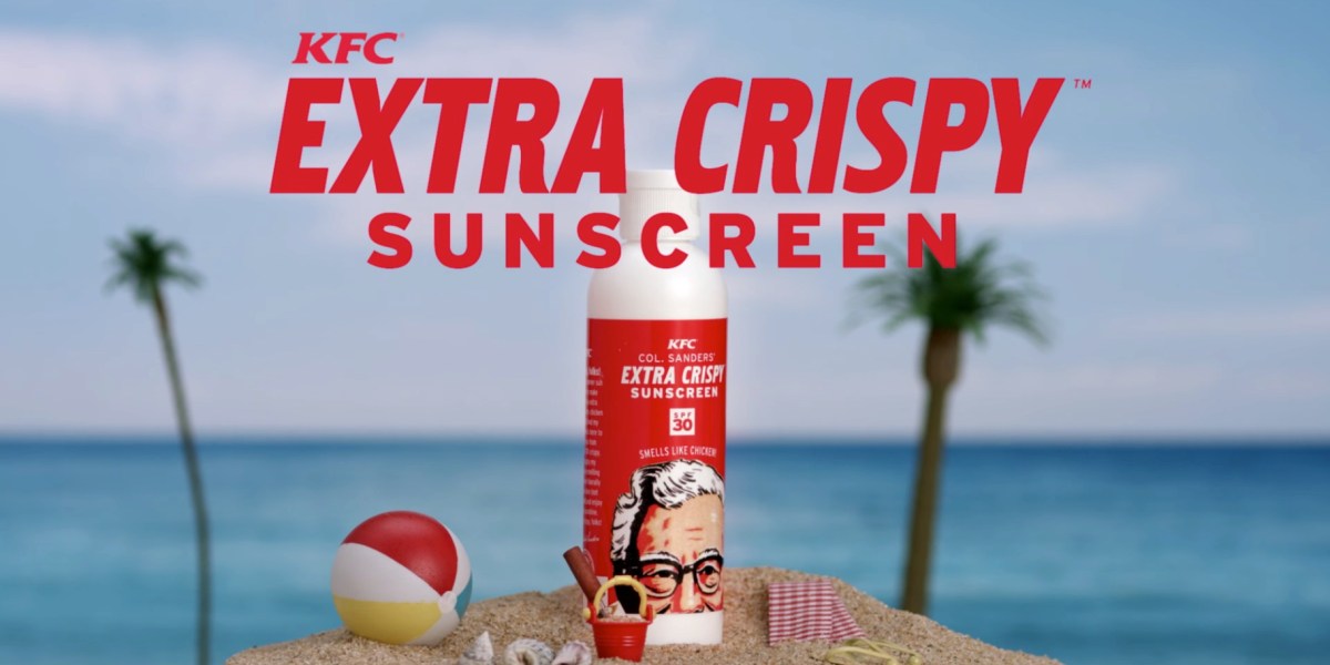 KFC Made Sunscreen That Smells Like Chicken | Fortune