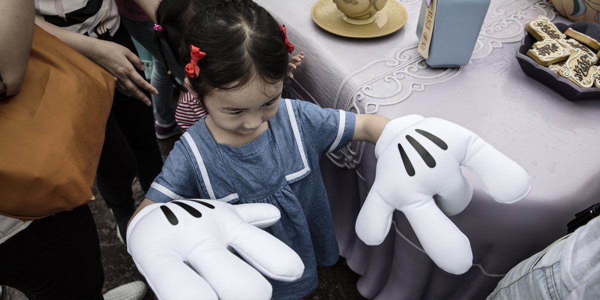 Disney Now Scans the Fingers of 3-Year-Old Kids | Fortune