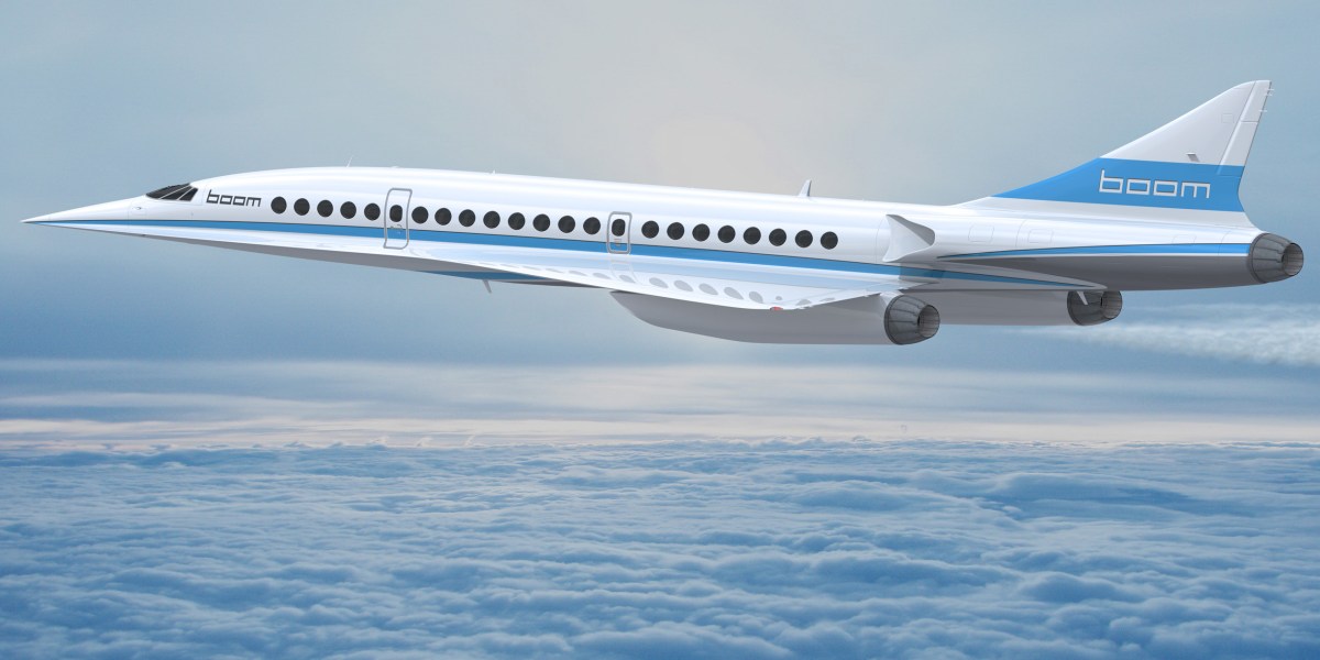 Boom Supersonic Aims For 3 Hour New York to London Flights | Fortune