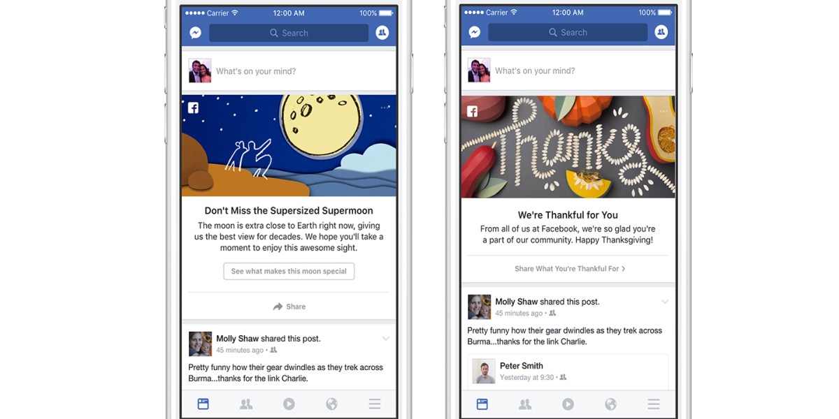 Facebook Launches New Shareable 'Moments' and Holiday Cards | Fortune
