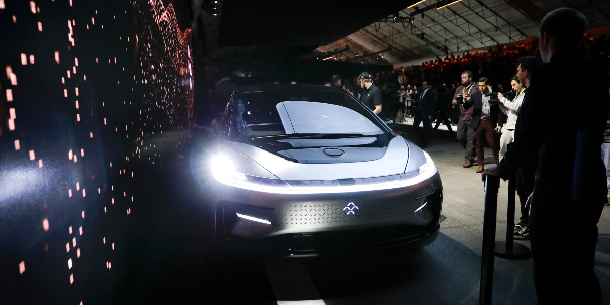 Faraday Future Reveals Its 'New Species' of Electric Car at CES | Fortune