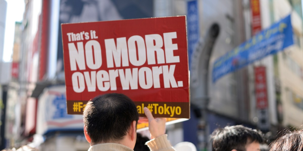 Japan Is Using Cash to Get People to Stop Working Overtime | Fortune
