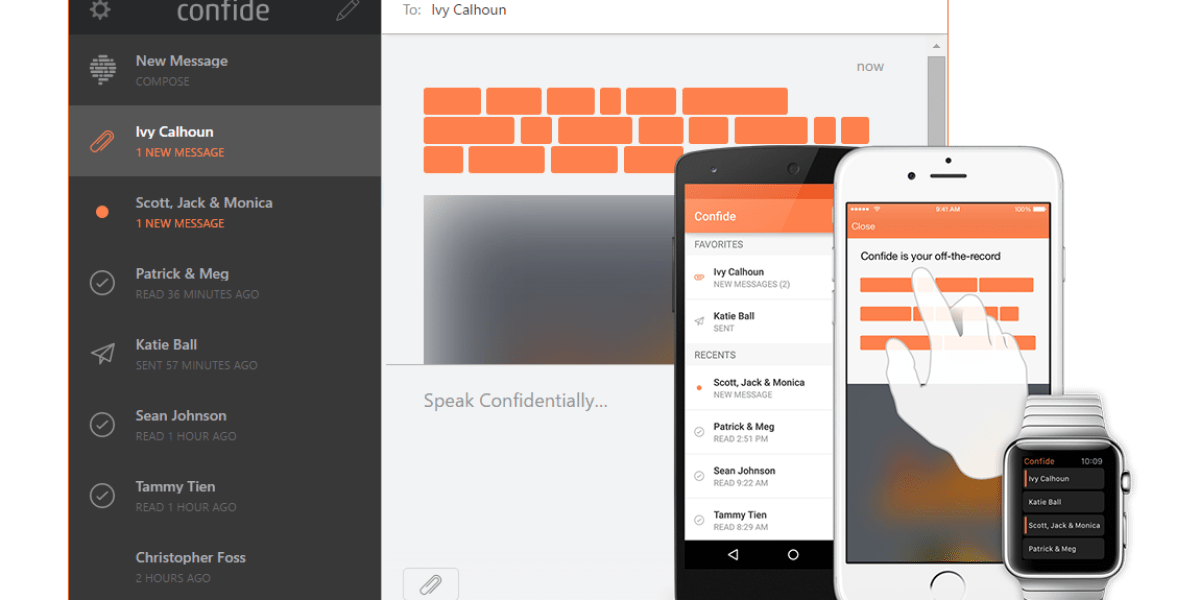 iPhone: Secure Messaging App Confide Can Block Screenshots | Fortune