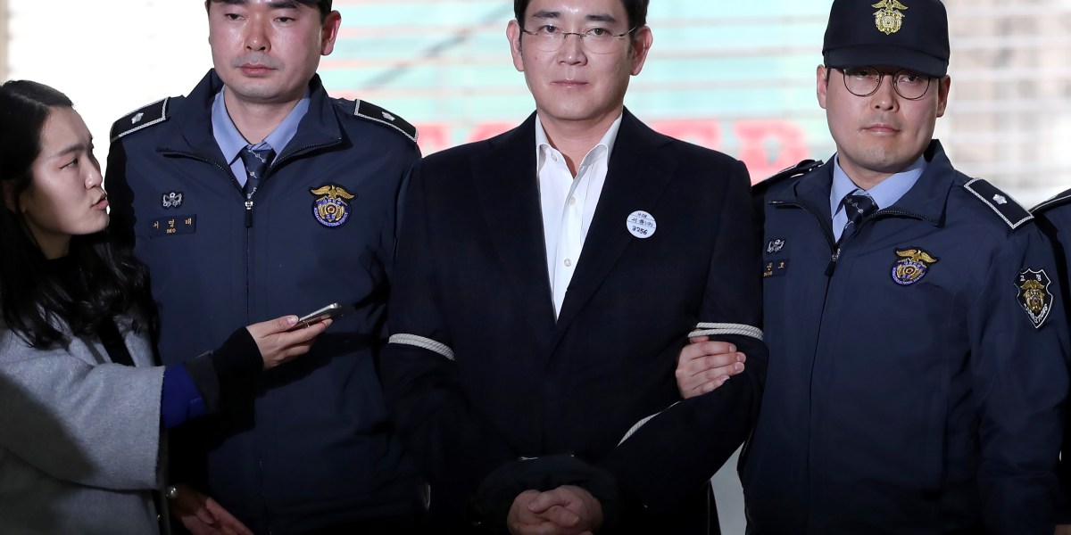 Samsung Says Embattled Boss Jay Lee Earned $1 Million in Q4 | Fortune