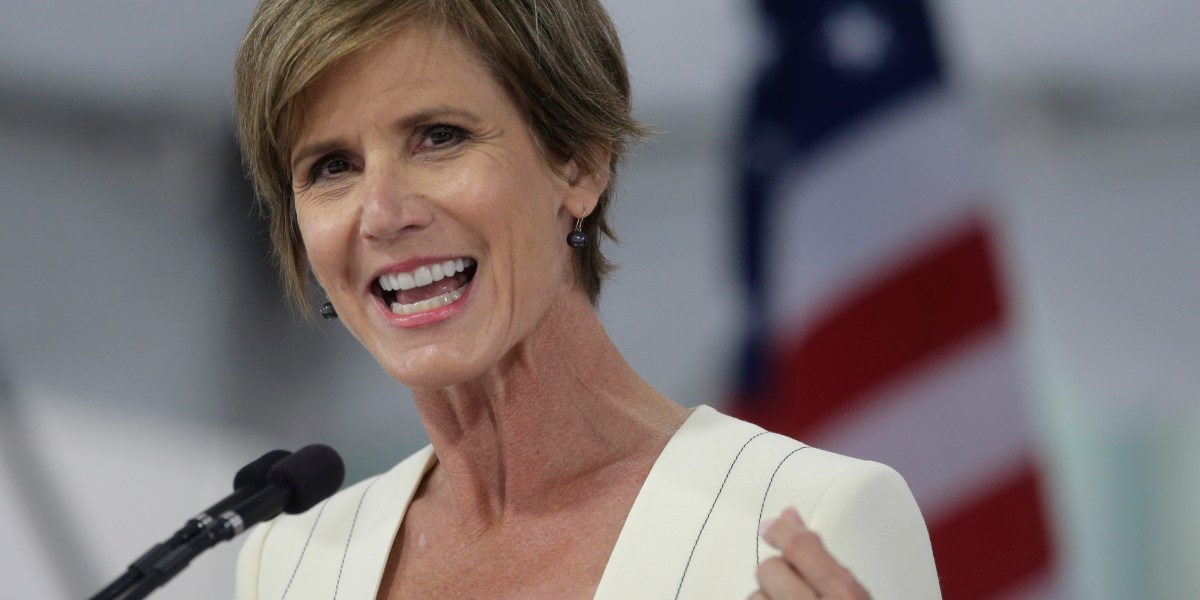 Sally Yates at Harvard Law: Why I Didn't Defend Trump's Travel Ban ...