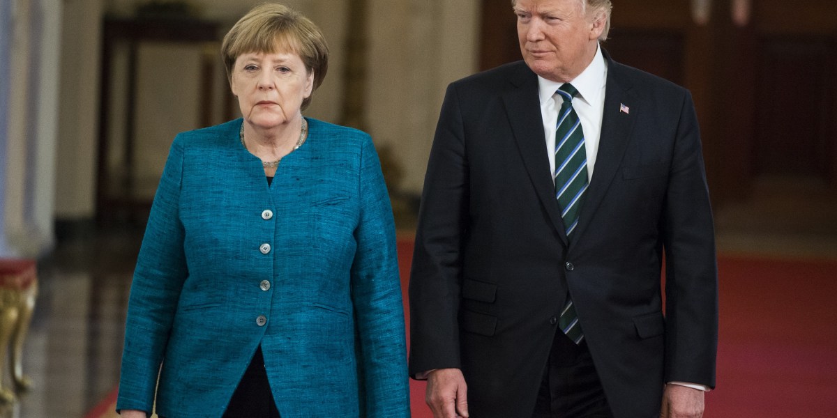 Donald Trump Slams Germany After Angela Merkel Criticizes US | Fortune