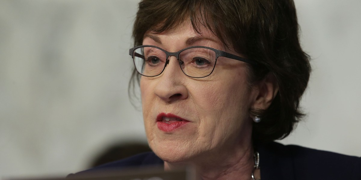 Susan Collins Says Can't Support Judge Who Would Overturn Abortion Law ...