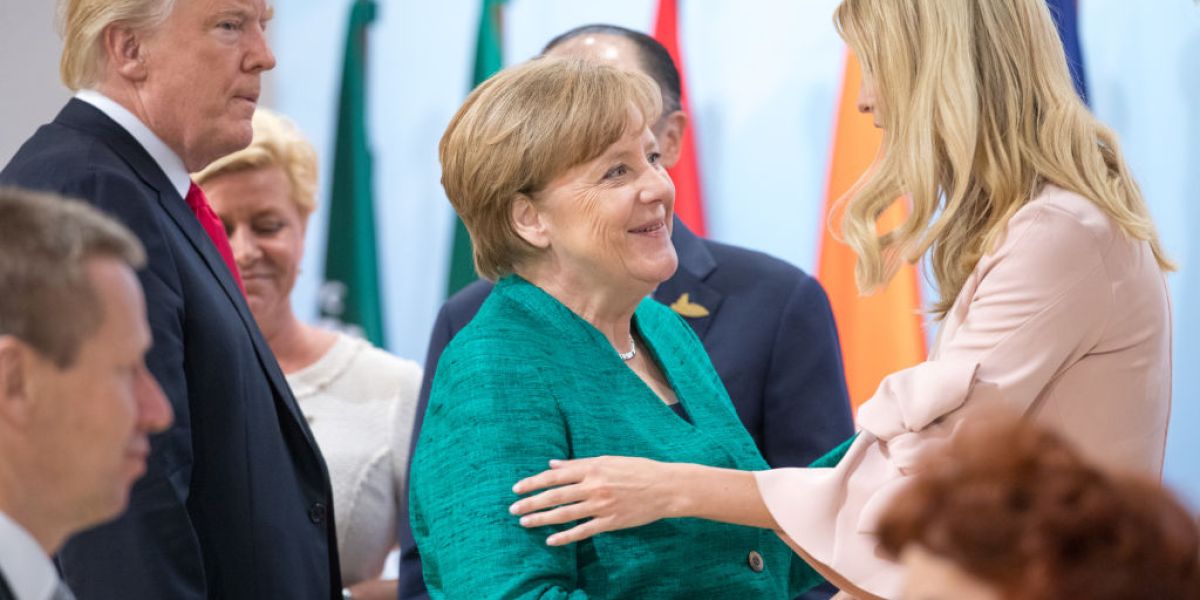 G20 Summit: Merkel Defends Ivanka Trump Sitting in for President | Fortune