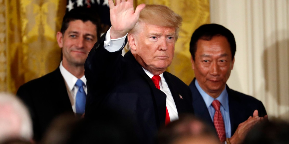 Foxconn CEO: Trump Is a Businessman Who Wants to Create Jobs | Fortune
