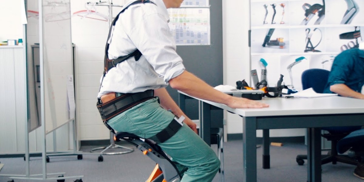 'Chairless Chair' Exoskeleton Makes Factory Work Easier | Fortune