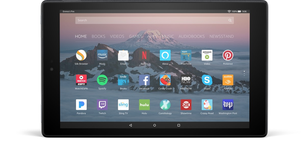 Amazon Debuts New Fire HD 10 Tablet With Alexa Voice Support | Fortune