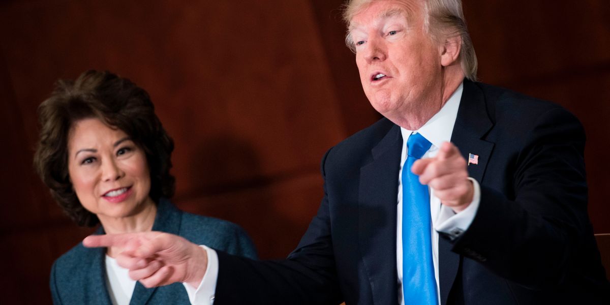 Elaine Chao Hypes Trump Infrastructure Plan With Few Details | Fortune
