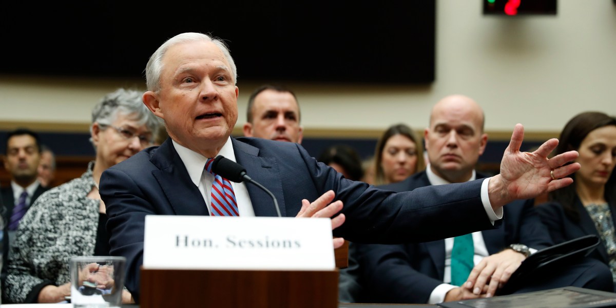 Jeff Sessions: No Comment on AT&T-Time Warner Merger | Fortune